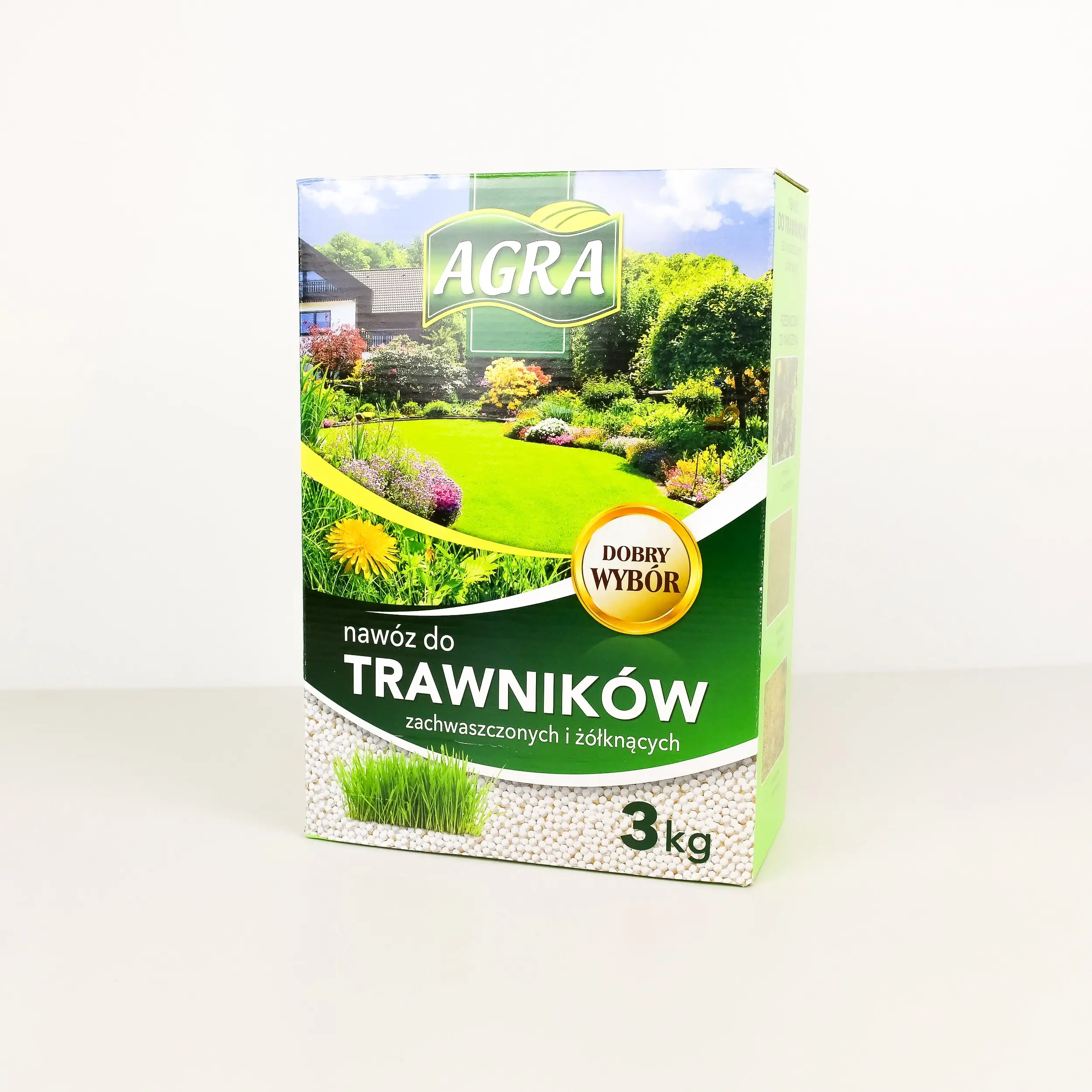 Wieloskładnikowy nawóz do trawników z chwastami 3 kg - Agra - 016AA - Plantet.pl