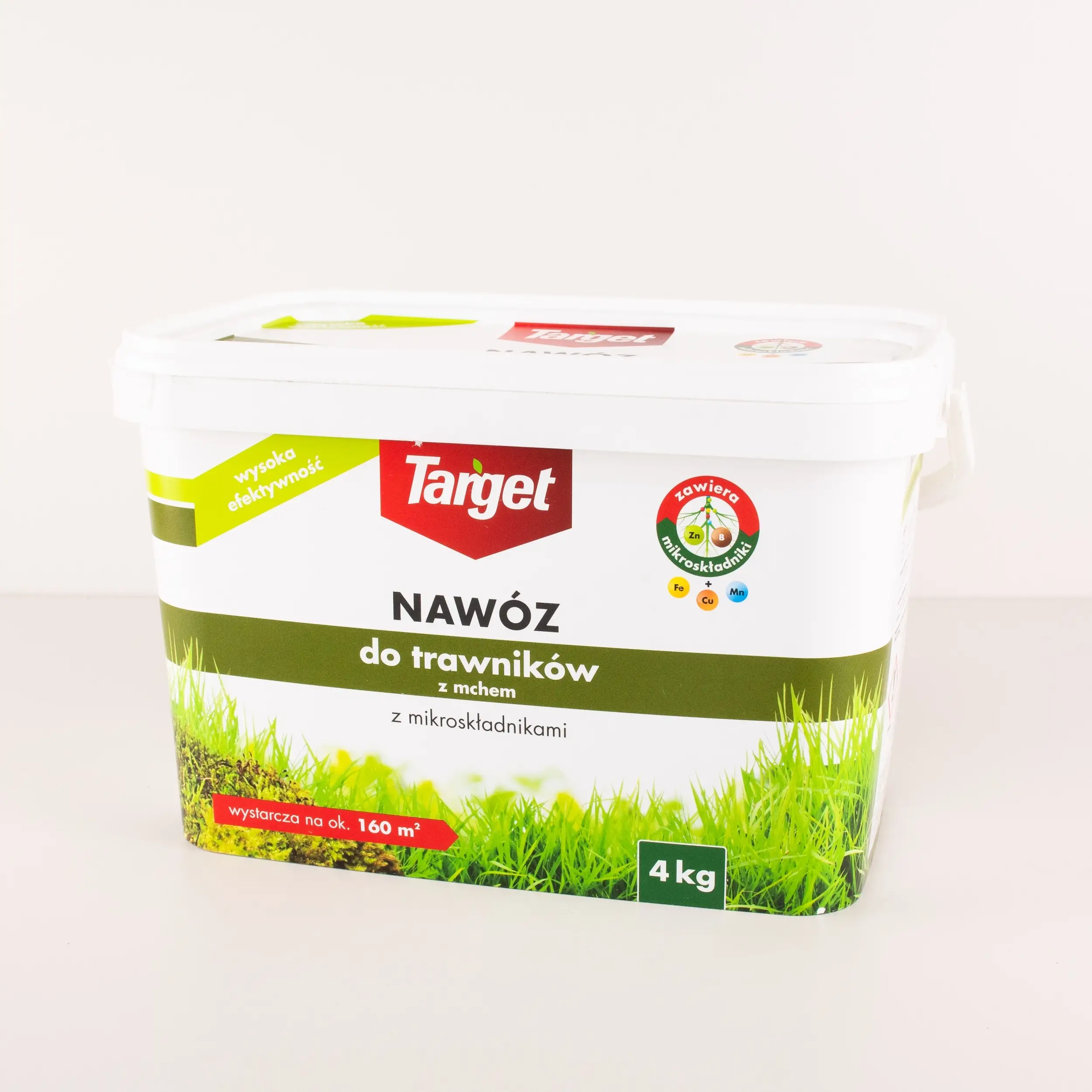 Nawóz zadbany ogród do trawnika z mchem z mączką bazaltową 4 kg - Target - OTT476TX - Plantet.pl