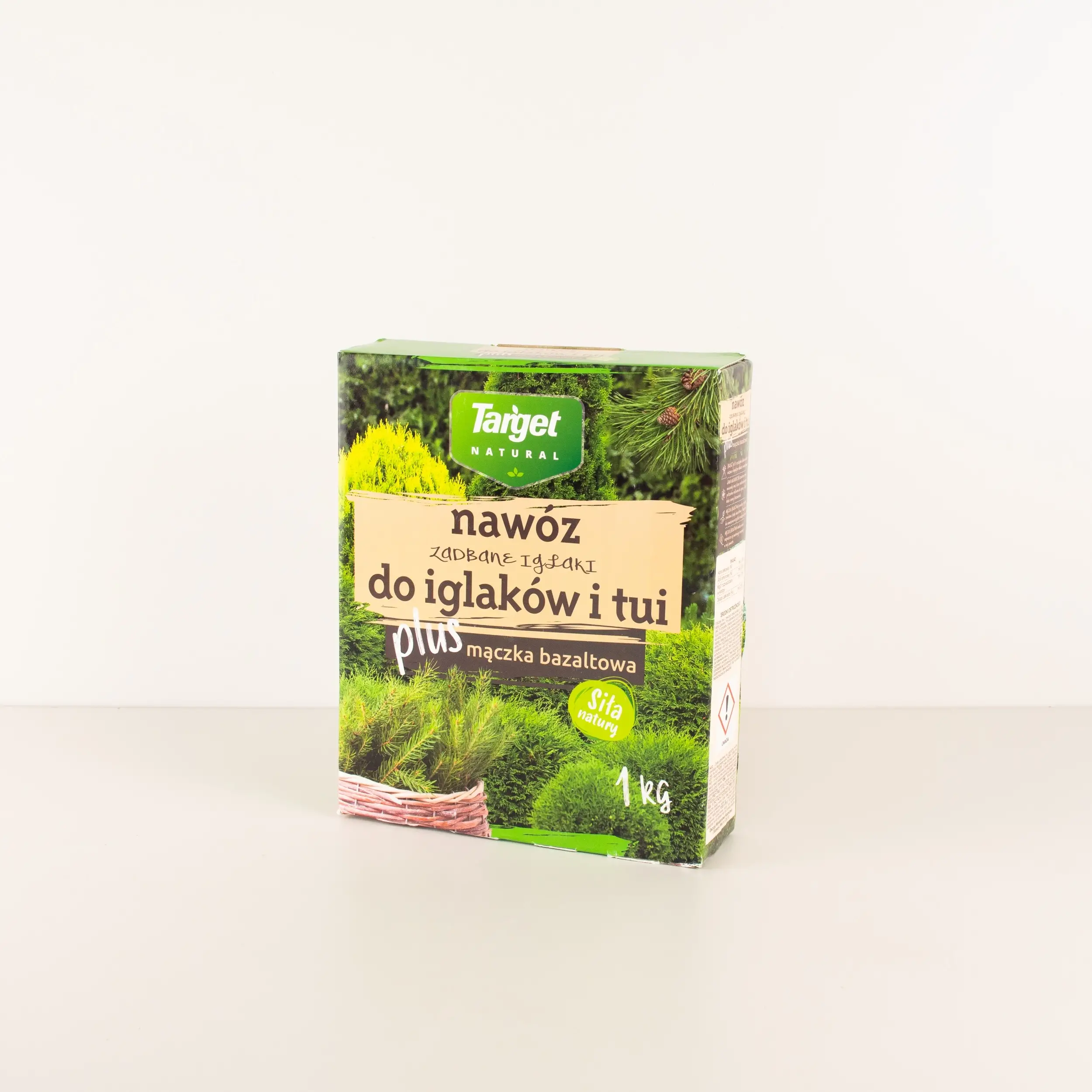 Nawóz zadbane iglaki do iglaków i tui z mączką bazaltową 1 kg - Target - OTT460TX - Plantet.pl